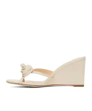 Magda Butrym Wedge Sandals With Floral Applique
