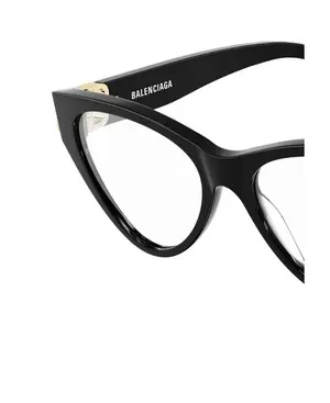 Balenciaga Cat Eye Eyeglasses - Black