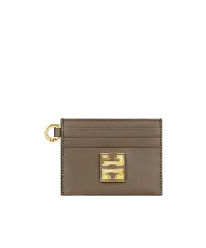 Givenchy 4g Plaque Cardholder - Brown