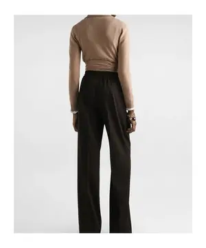 Dolce & Gabbana Wrapped Knitted Cardigan With Lapel Neck - Brown