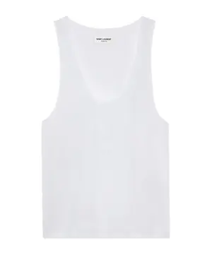 Saint Laurent Henley Camis Tanks For Women