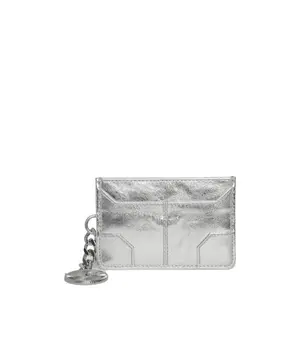 Zadig&Voltaire Sunny Pass Vintage Metal Card Holder - Silver