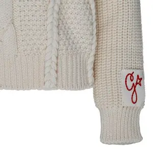 GOLDEN GOOSE Chunky Knit Crewneck Jumper
