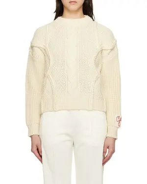 GOLDEN GOOSE Chunky Knit Crewneck Jumper