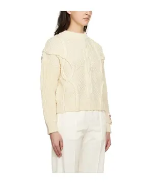 GOLDEN GOOSE Chunky Knit Crewneck Jumper