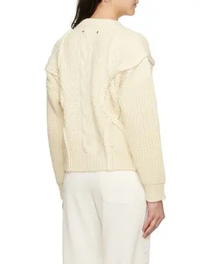 GOLDEN GOOSE Chunky Knit Crewneck Jumper