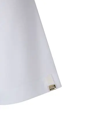 Herno Short-sleeve Crewneck T-shirt With Side Snap Detailing - White