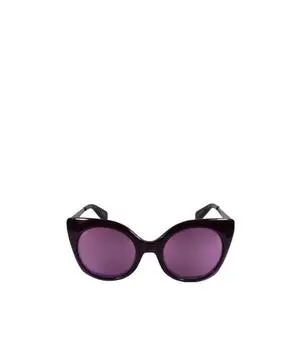 Yohji Yamamoto Cat Eye Sunglasses - Purple