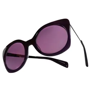 Yohji Yamamoto Cat Eye Sunglasses - Purple