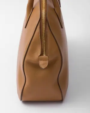 Prada Large Zipped Tote Bag