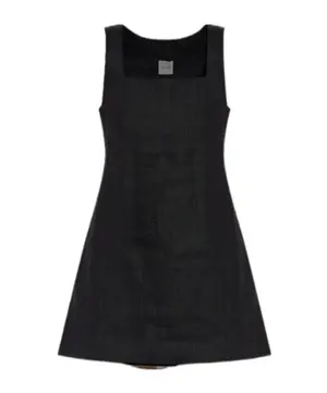 Sleeveless Linen Mini Dresses