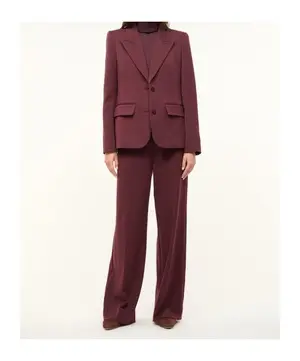 Staud Prince Tailored Wide-leg Trousers