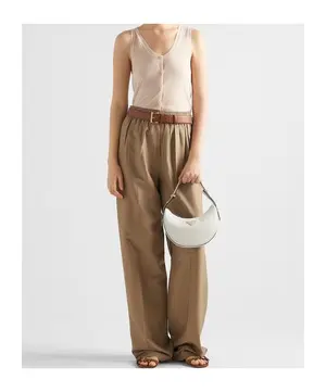 Prada V-neck Buttoned Tank Top