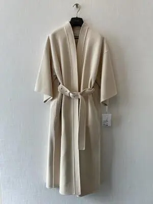 Dior Belted V-neck Coat