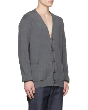 GOLDEN GOOSE Knitted Cardigan - Black