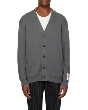 GOLDEN GOOSE Knitted Cardigan - Black