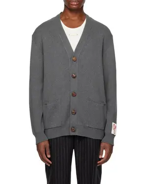GOLDEN GOOSE Knitted Cardigan - Black