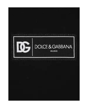 Dolce & Gabbana Dolce Gabbana Logo Patch Crewneck T-shirt