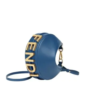 Fendi Mini Baguette Bag - Blue