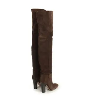 Paris Texas Lavinia Over The Knee Boots - Black