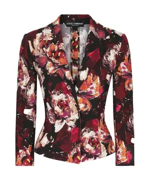 Dolce & Gabbana Printed Outerwear For Women