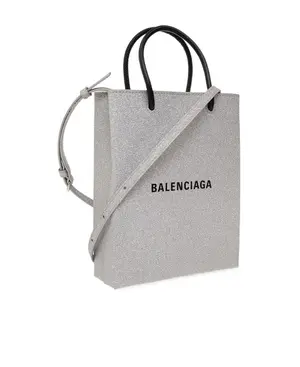 Balenciaga Blondie Glitter-embellished Shoulder Bag