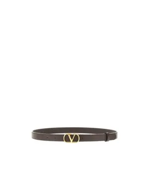 Valentino Garavani Vlogo Signature Belt - Black
