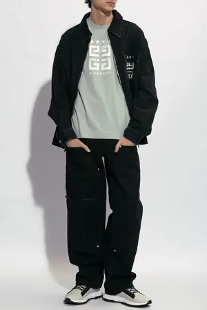Givenchy High-rise Wide-leg Jeans