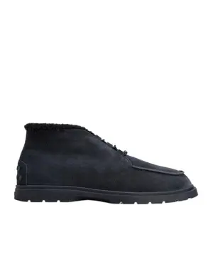 TOD'S Suede Shearling Lined Desert Boots