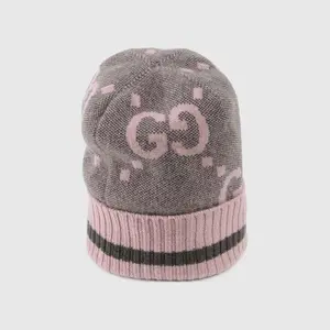 Gucci Monogram Knitted Beanie