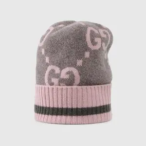 Gucci Monogram Knitted Beanie