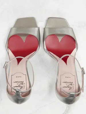 ROGER VIVIER 100mm Crystal-embellished High-heeled Sandals