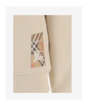 Burberry Ekd Patch Zip-up Hoodie