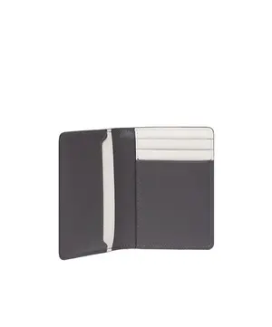 Fendi Shadow Compact Bi-fold Card Holder - Grey