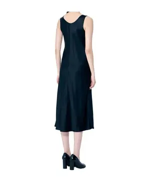 Max Mara Banjo Sleeveless Midi Dress - Black