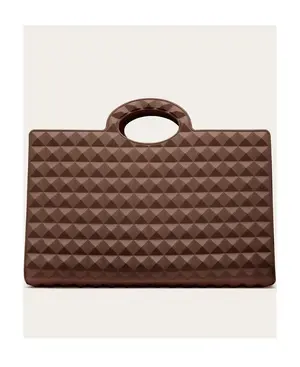 Valentino Garavani Le Troisième Shopping Tote Bag - Brown