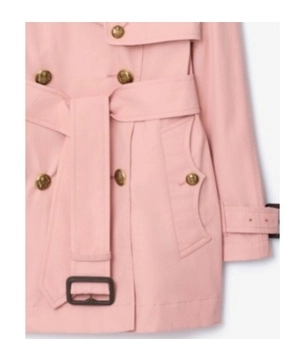 Burberry Short Lightweight Fitzrovia Trench Coat