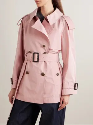 Burberry Short Lightweight Fitzrovia Trench Coat