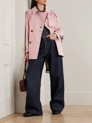 Burberry Short Lightweight Fitzrovia Trench Coat