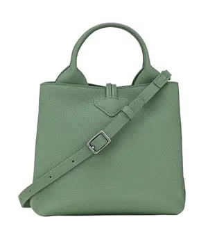 Longchamp Le Roseau S Top Handle Bag - Green