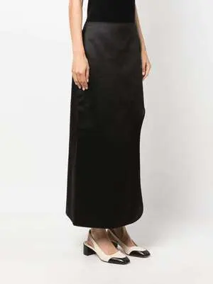 BY MALENE BIRGER Mid-rise Slit Detail Maxi Skirt