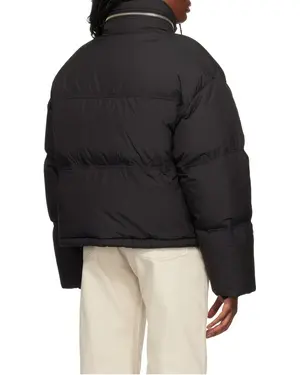 AMI Paris De Coeur Down Jacket - Black