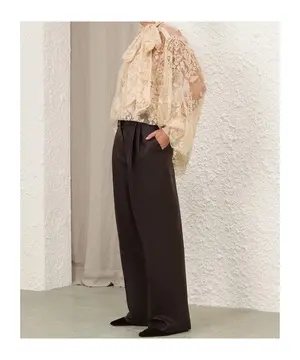 Zimmermann Wide-leg Leather Pants