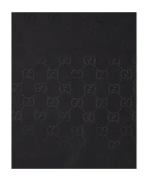 Gucci Gg Jacquard Shawl
