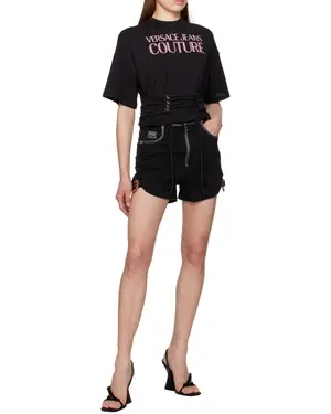 Versace Buckled Shorts For Women