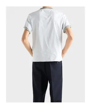Prada Reversible Crewneck T-shirt - White/grey