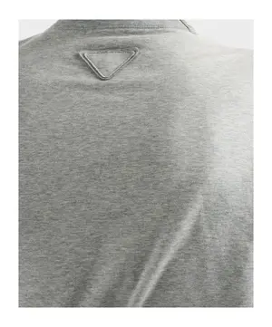 Prada Reversible Crewneck T-shirt - White/grey