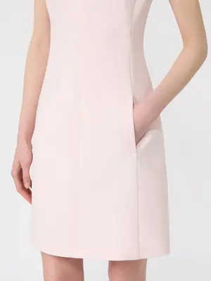 Max Mara Sleeveless V-neck Dress - Pink