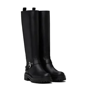 GIANVITO ROSSI Thiago" Knee High Buckled Boots