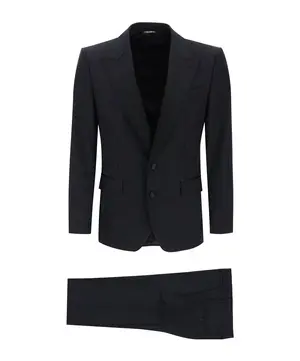 Dolce & Gabbana Dolce Gabbana Single-breasted Pressed Crease Tailored Suit